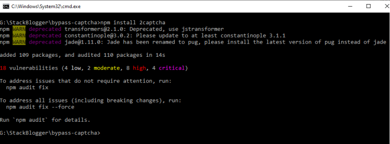 How To Bypass Google reCaptcha Using Node.Js